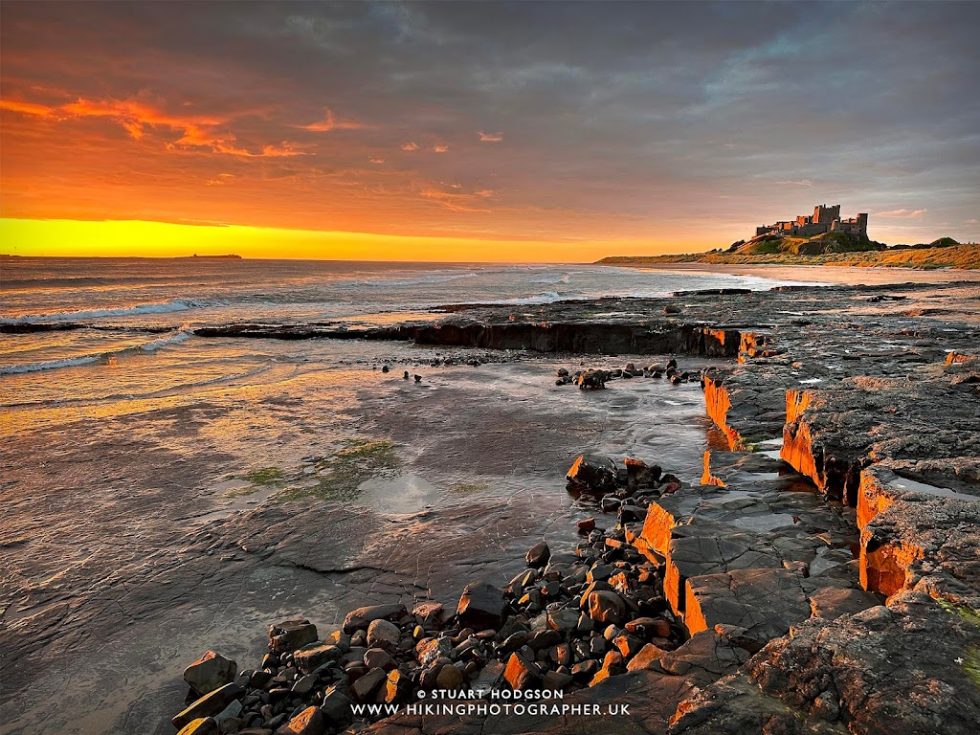 Bamburgh Castle walk via Budle Bay - the best circular route to see ...