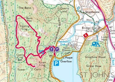 Raven Crag and Benn Man walk for the best views of Thirlmere in the ...