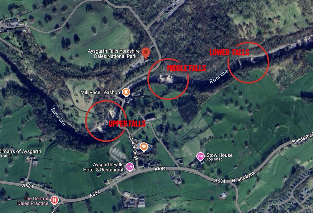 Aysgarth Falls best walk, tips and a longer route to West Burton ...