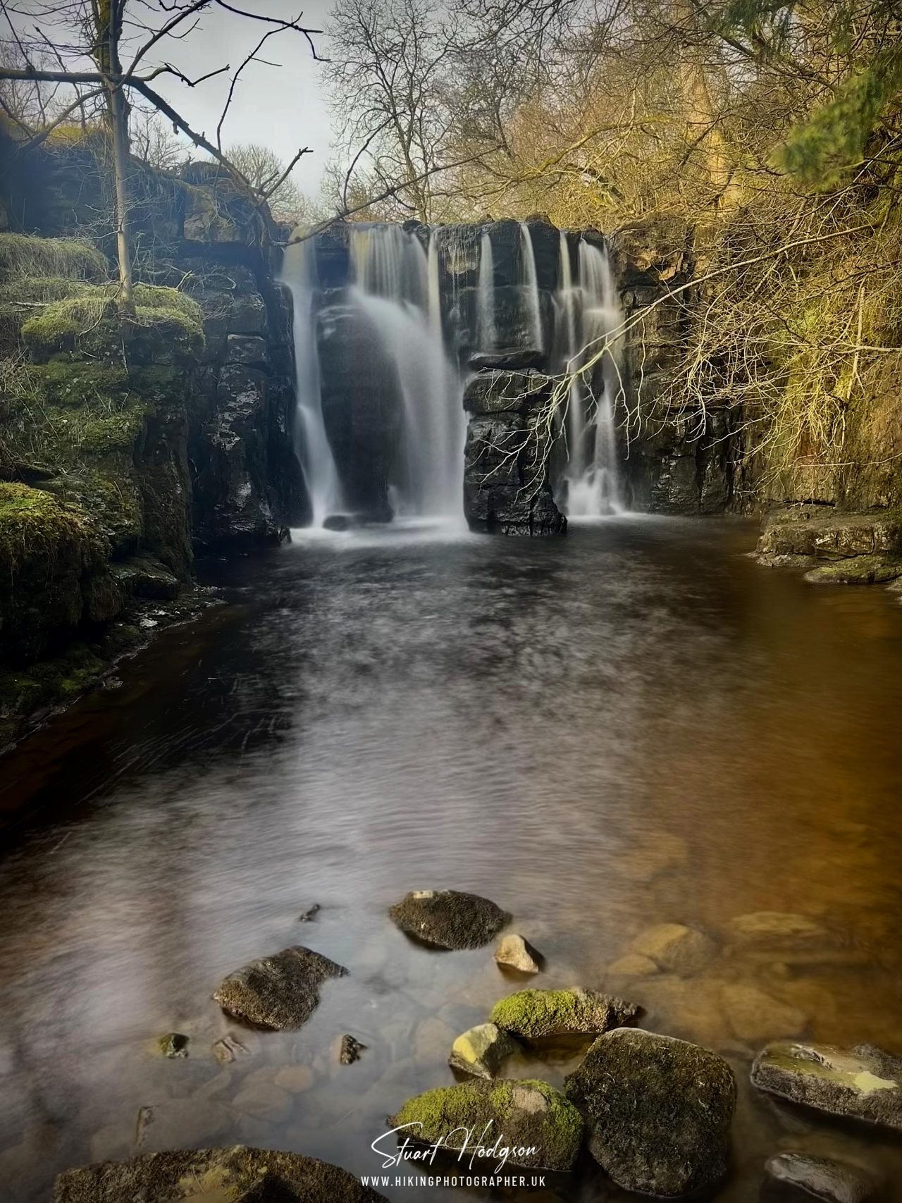 Keld waterfall walk in Swaledale, inc. Wain Wath Falls & Kisdon Force ...
