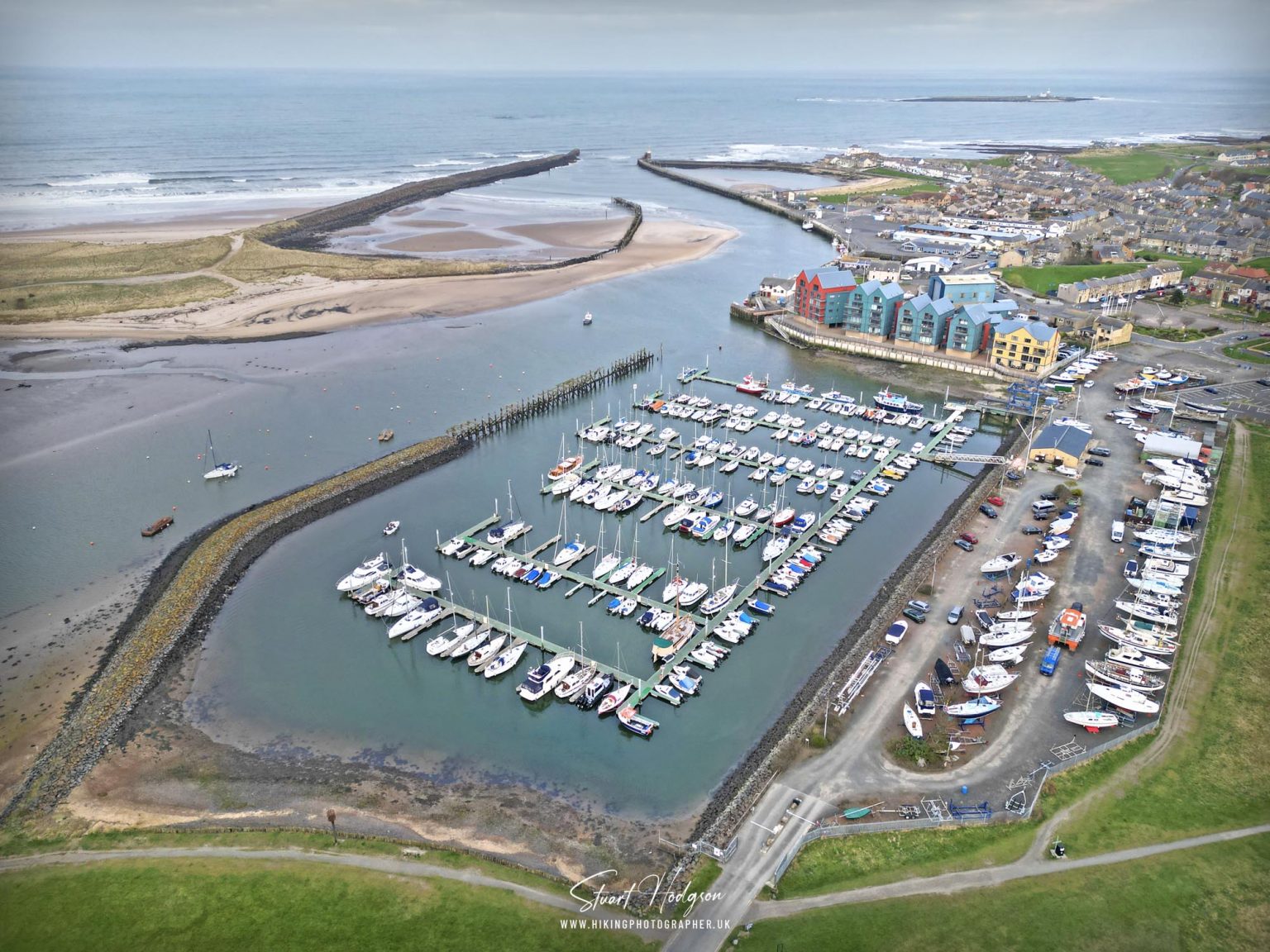 Amble to Warkworth Castle circular walk in Northumberland - Hiking ...