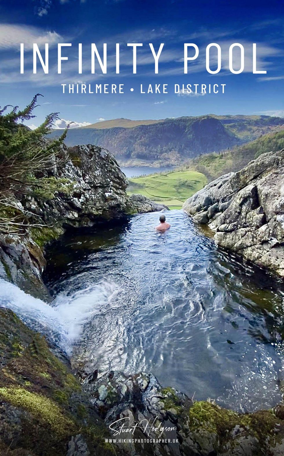 Natural infinity pool in the Lake District at Thirlmere - how to find ...