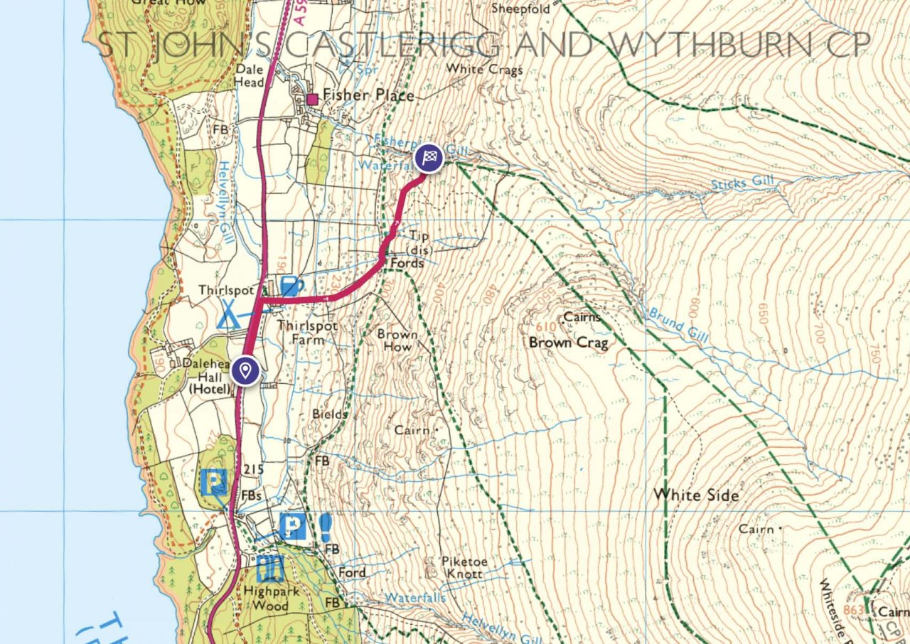 Natural infinity pool in the Lake District at Thirlmere walk - best ...