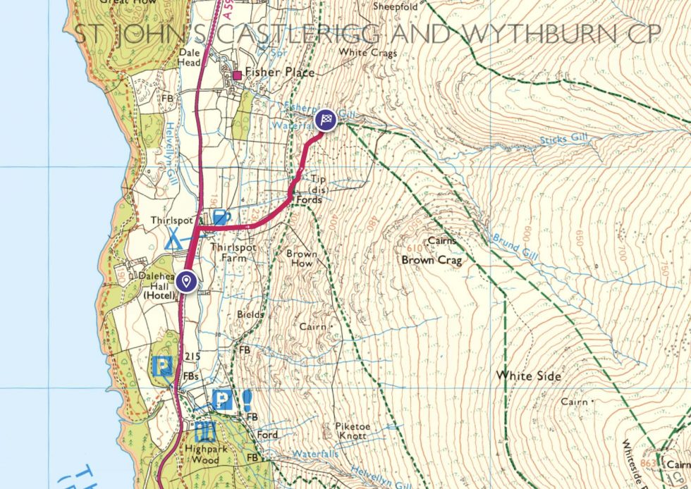 Natural infinity pool in the Lake District at Thirlmere walk - best ...