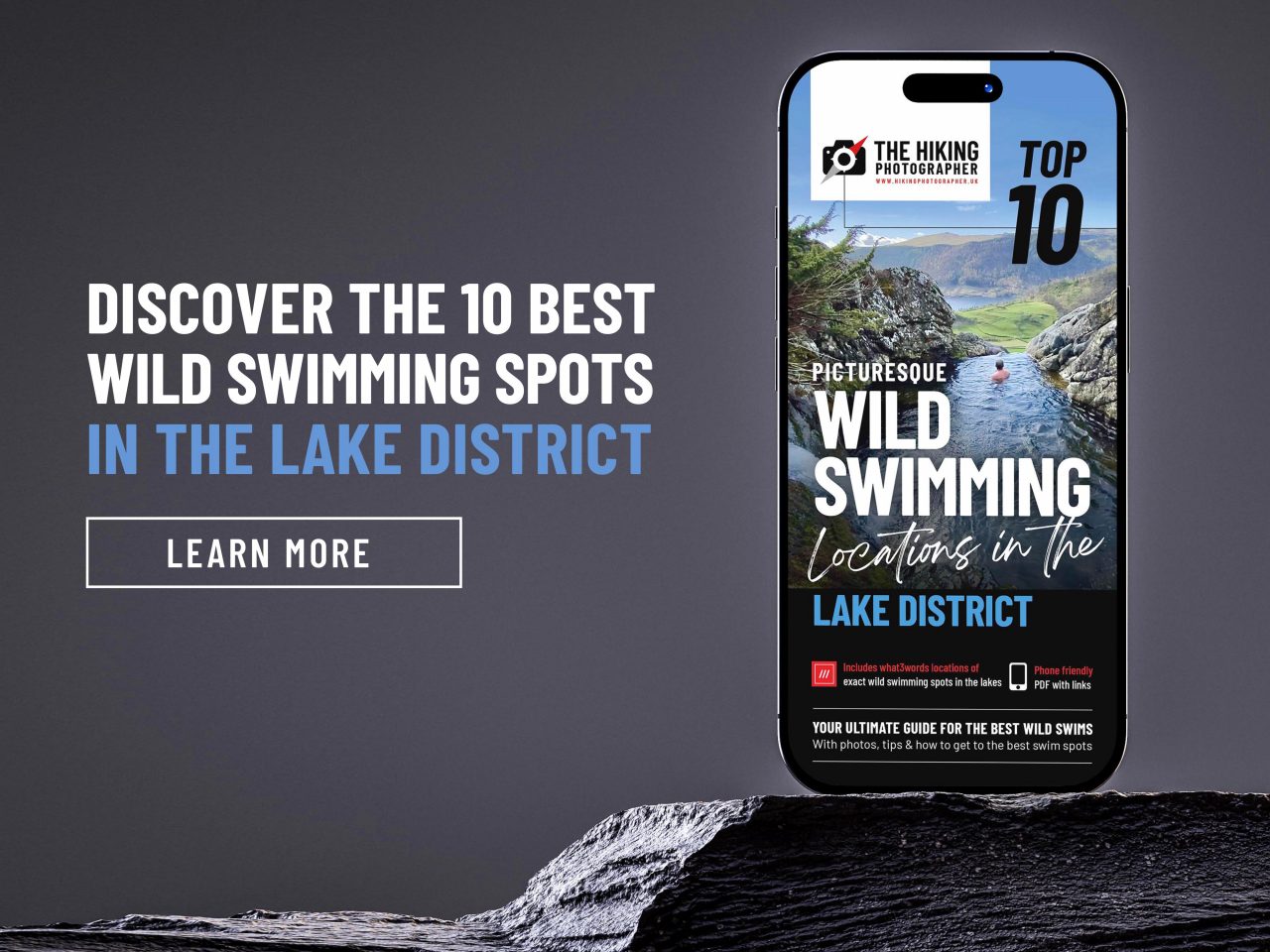 Natural infinity pool in the Lake District at Thirlmere - how to find ...